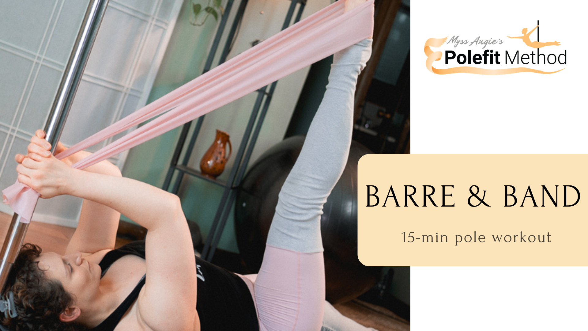 Free Barre & Band 15-min Workout — Pole Art Co. 🧡 Online Portal