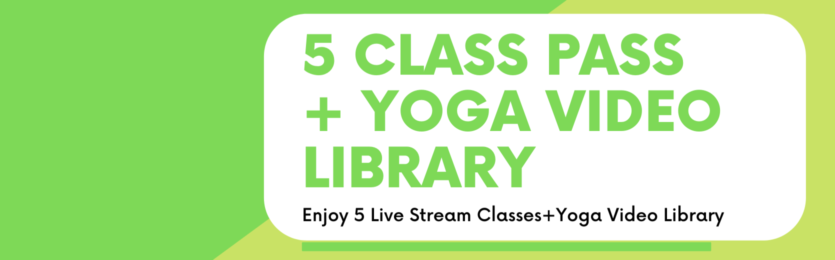 5 Class Pass Plus Video Library + — Asana at Home