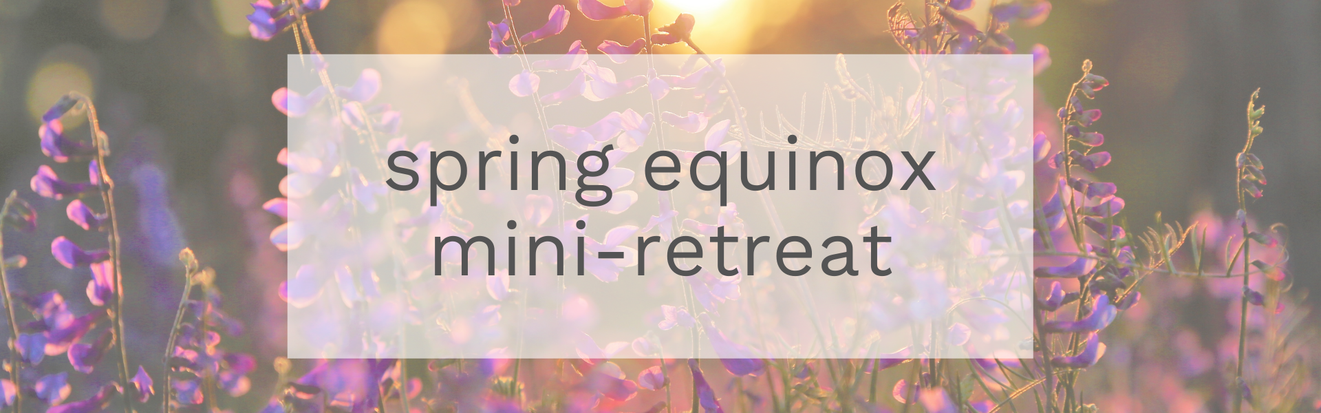 SPRING EQUINOX MINI-RETREAT ON DEMAND — Jillian Pransky Yoga