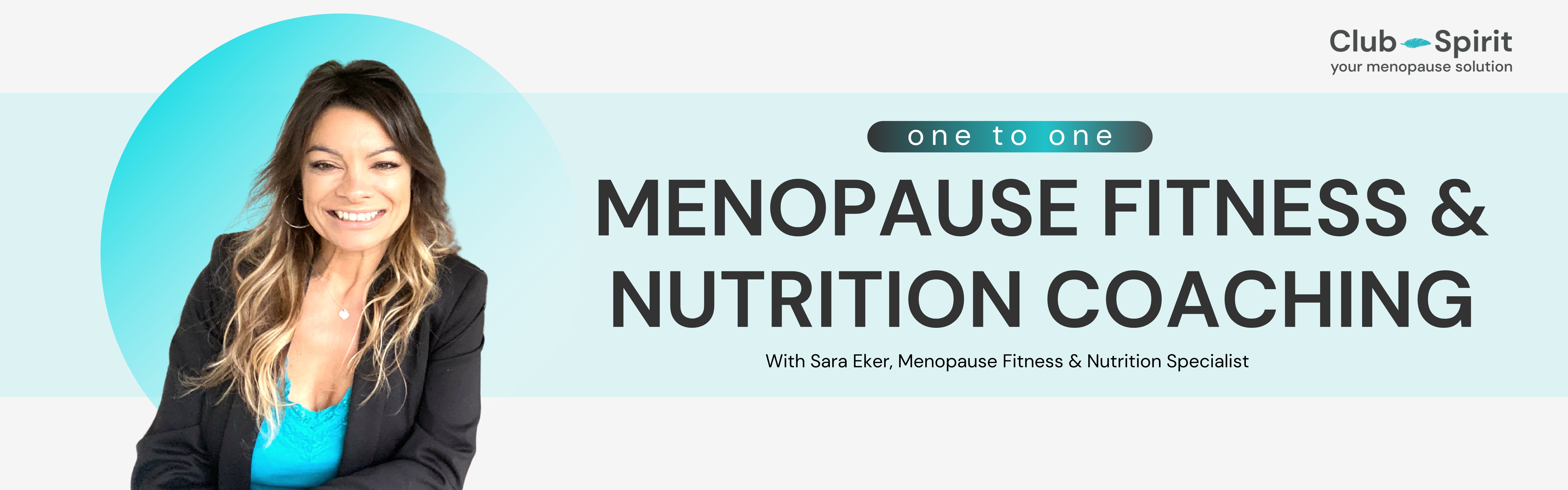 Members 1:1 Fitness & Nutrition Coaching with Sara — ClubSpirit